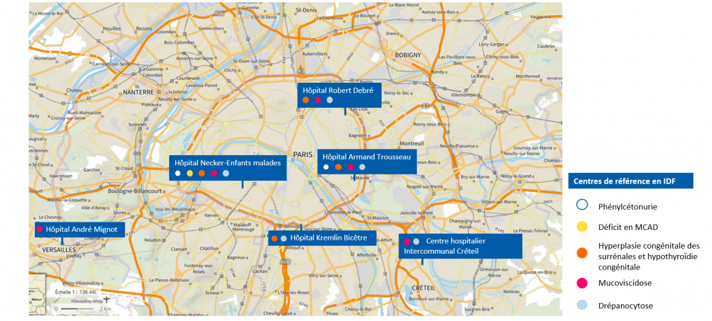 Plan Centres de référence | Hôpital Necker-Enfants malades