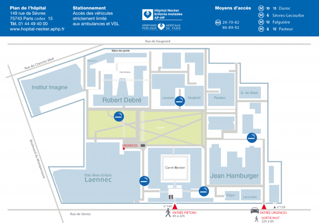L’hôpital Necker, hôpital sans tabac | Hôpital Necker-Enfants malades